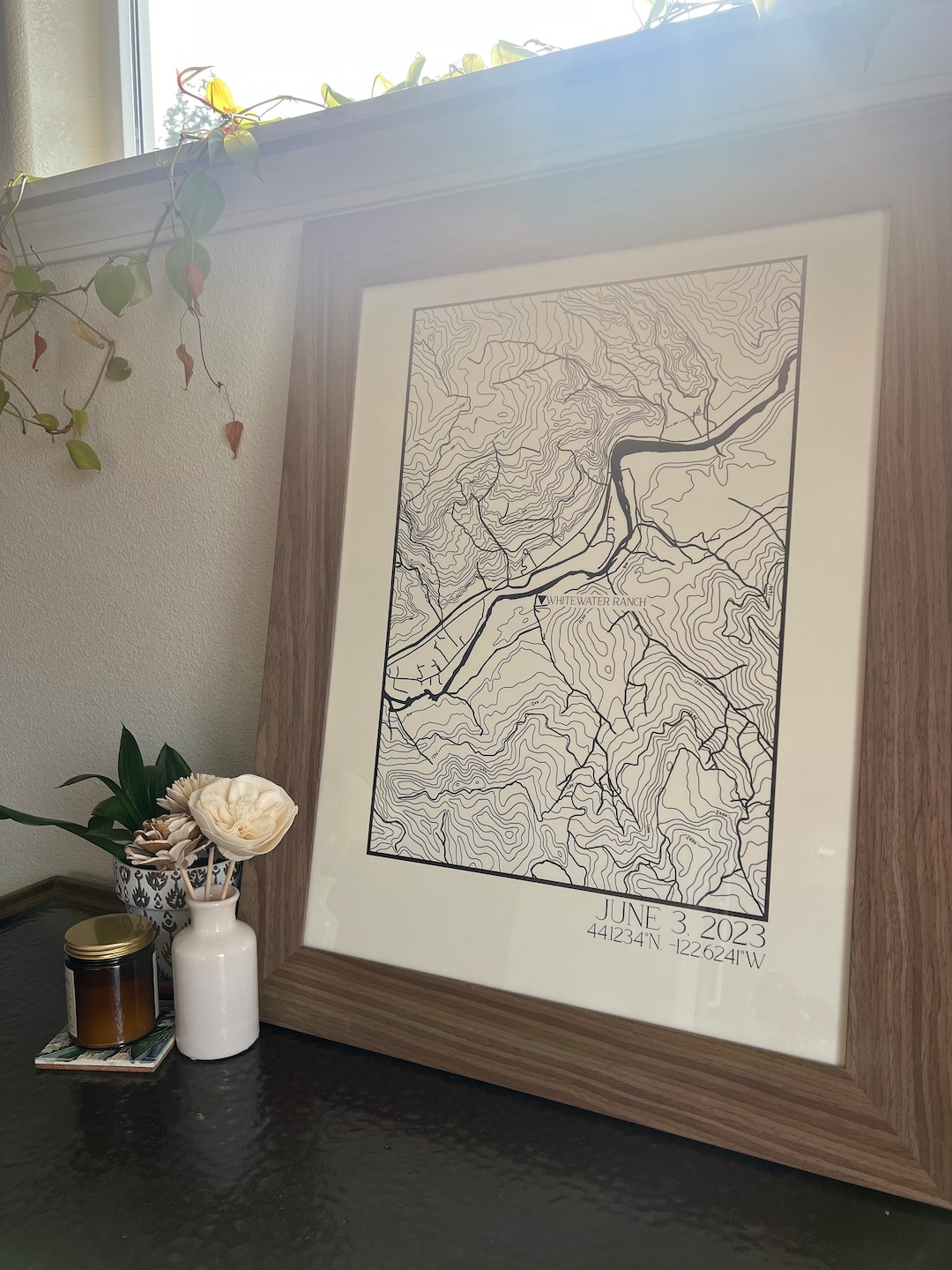 Custom Topographical Map - Etsy