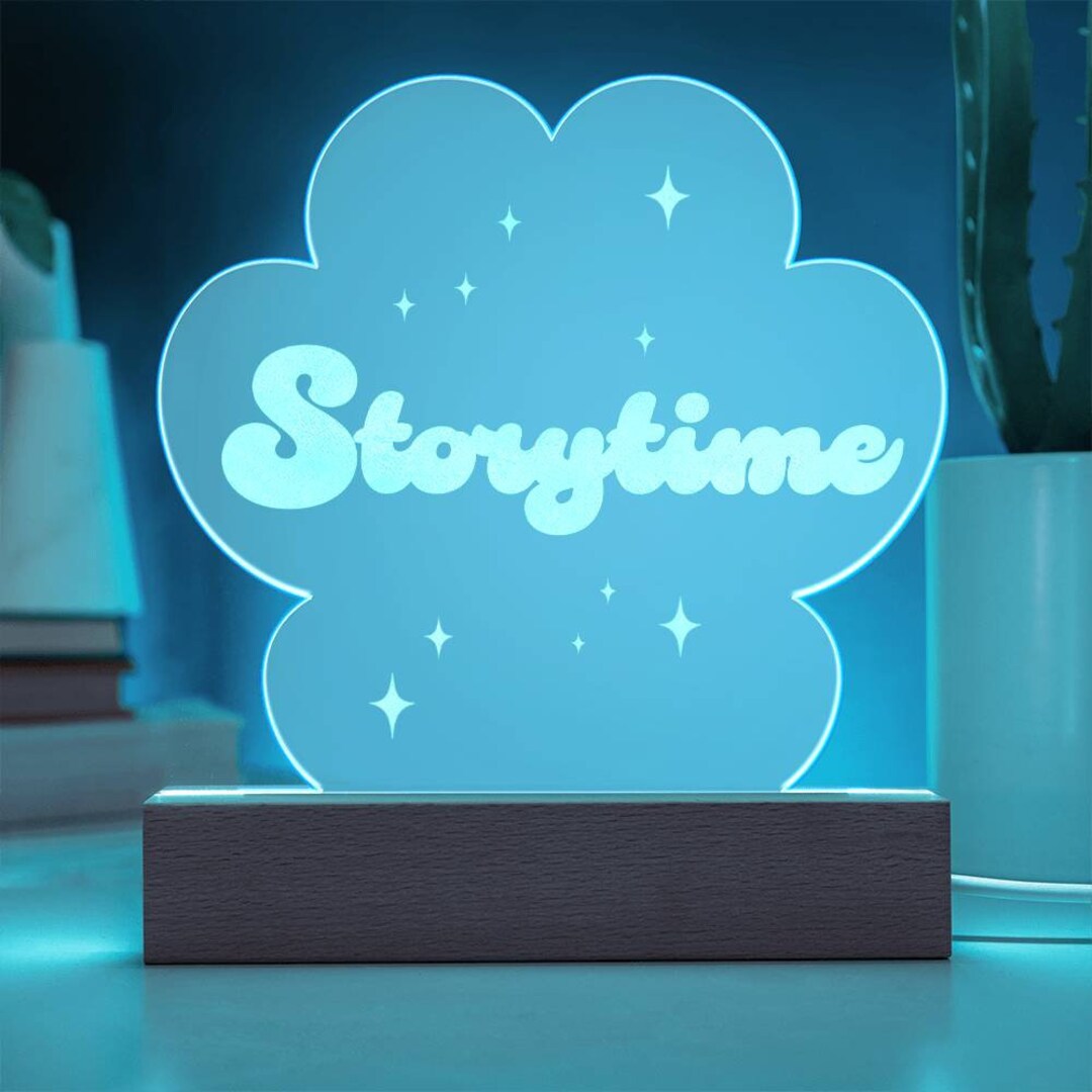 Storytime Night Light for Child's Room - Etsy