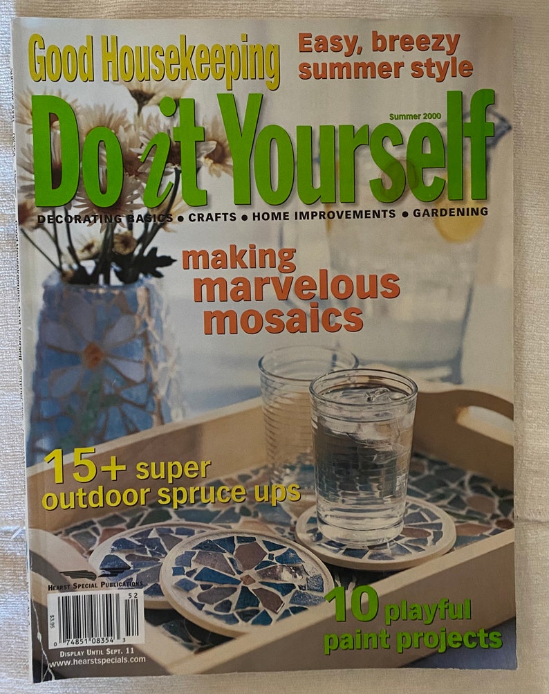 Vintage 1990s and 2000s Good Housekeeping Do It Yourself Magazines - Etsy