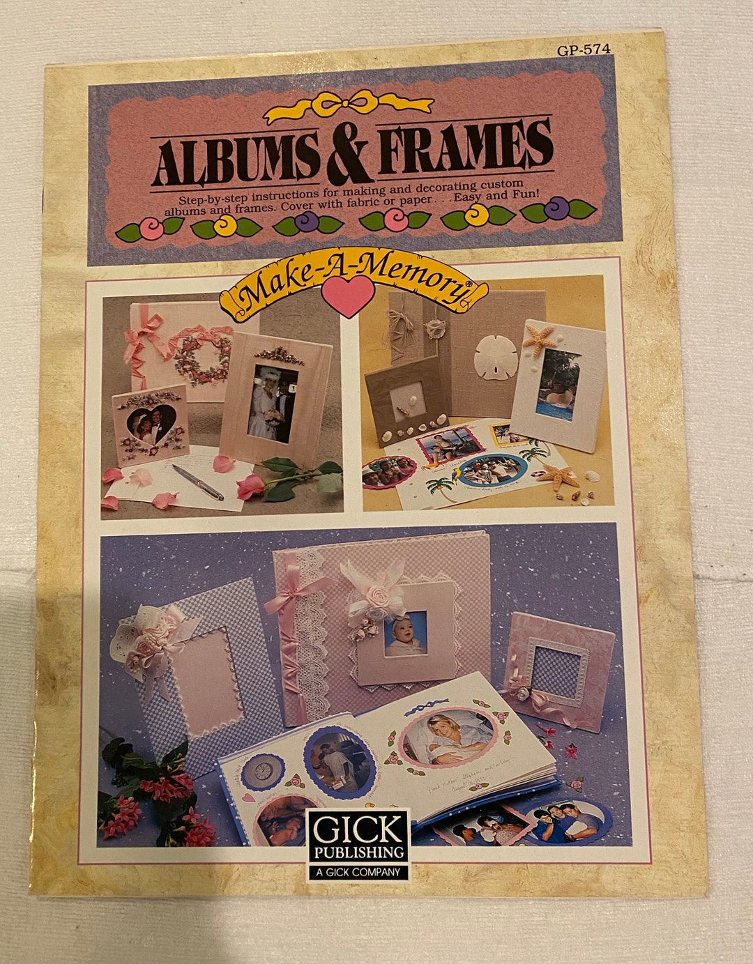 Vintage Albums and Frames Step-by-step Instructions for Making and ...