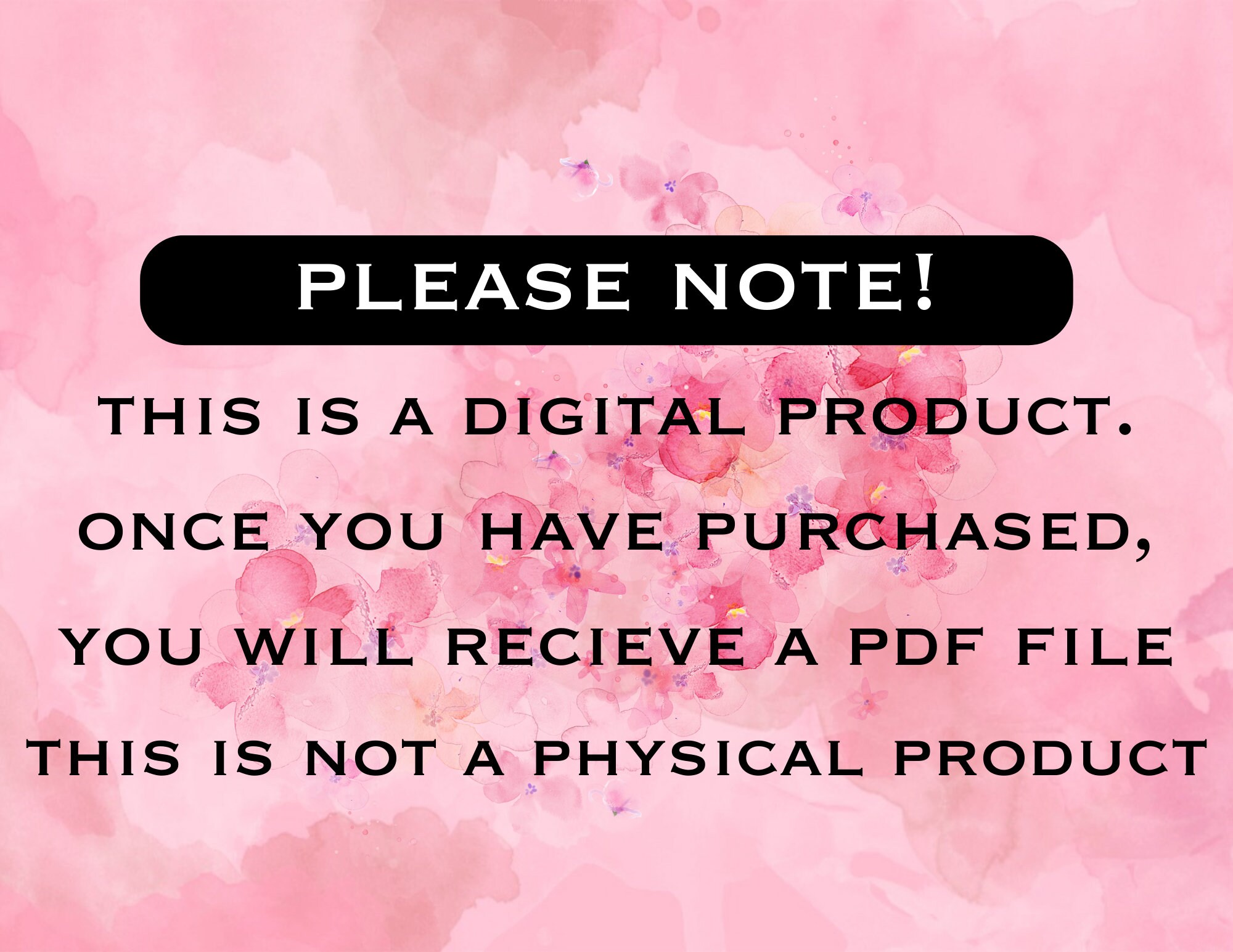 2024 Digital + Printable Full Year Calendar - Etsy