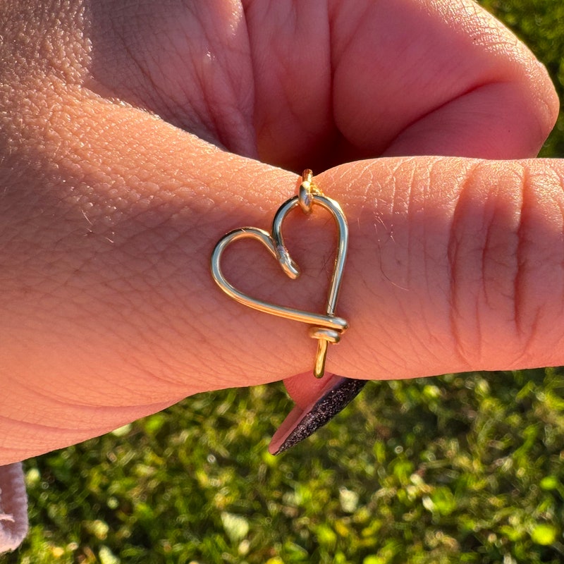 Wire Wrapped Heart - Etsy