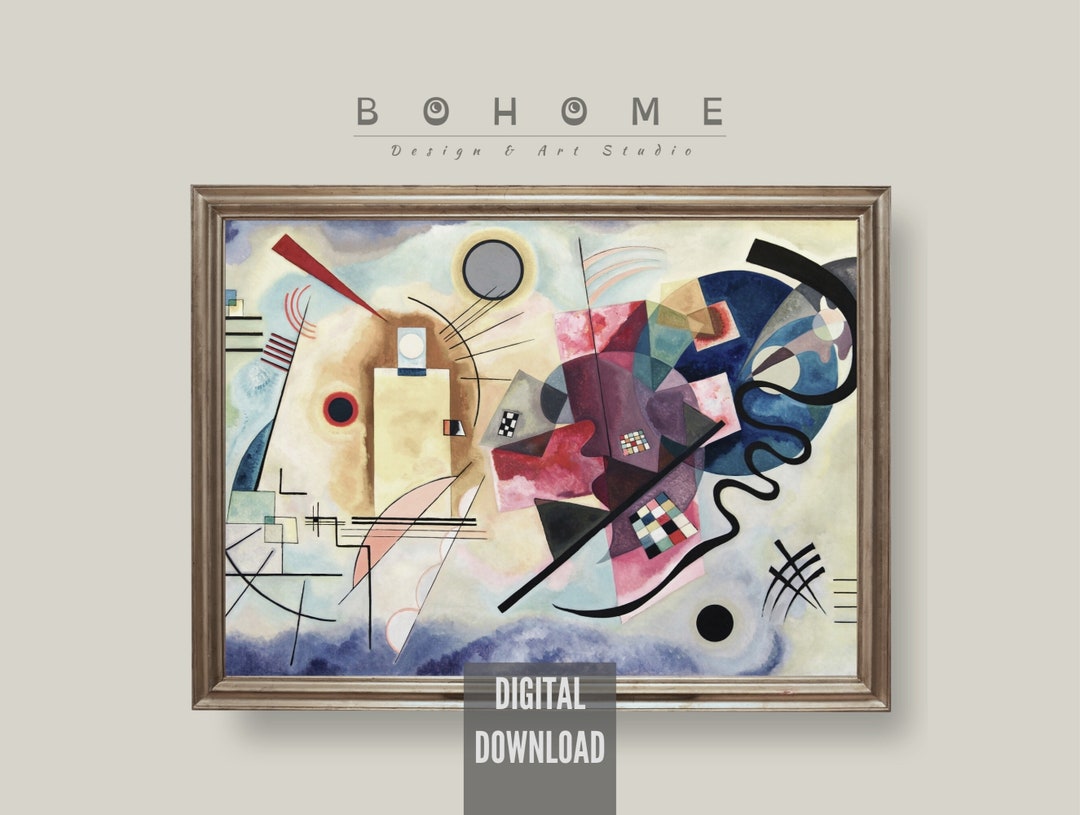 Wassily Kandinsky, Instant Digital Download, 300 Dpi High Resolution ...