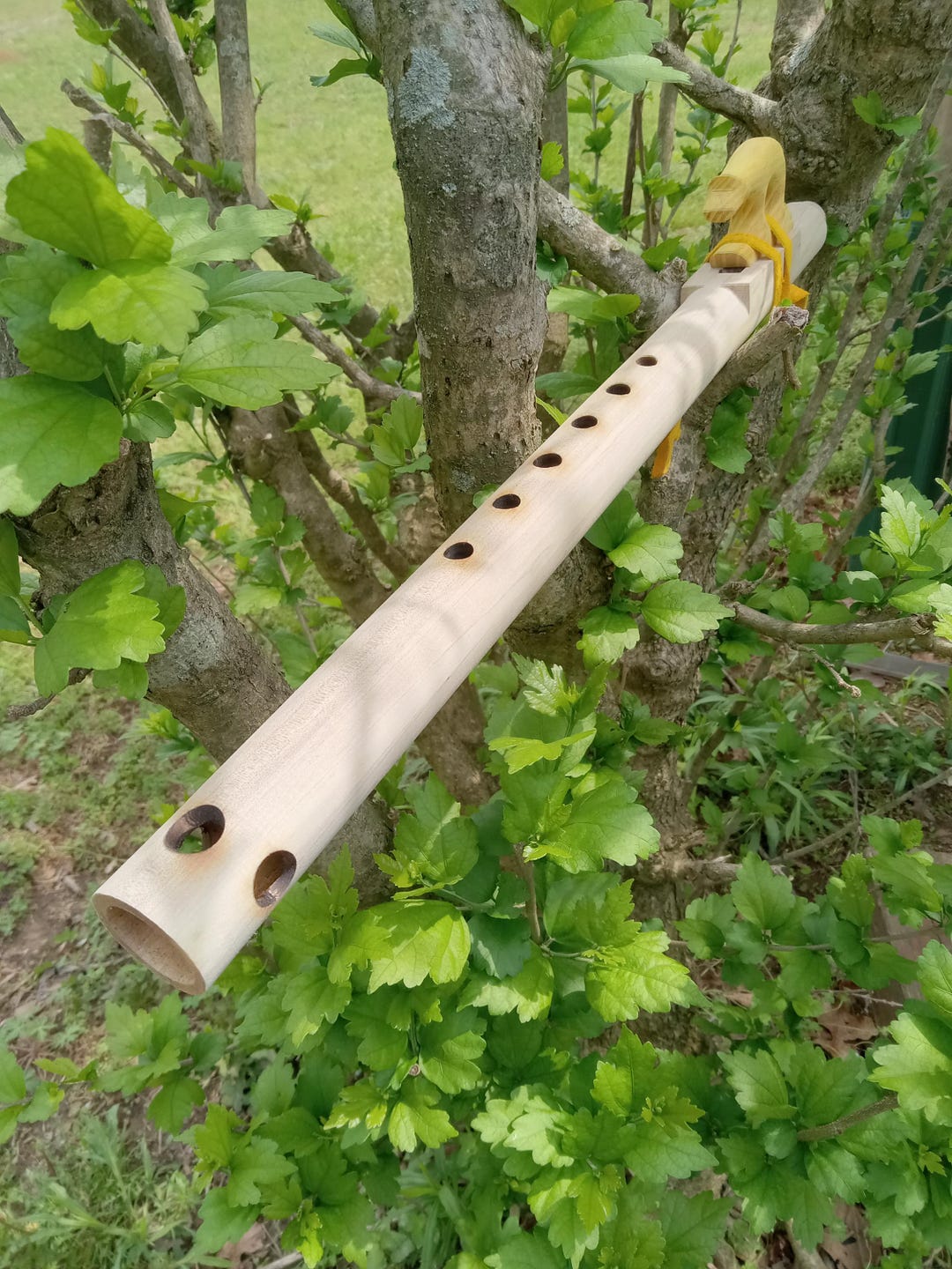 Poplar Native American Style Flute Kit Bear Totem Key G - Etsy