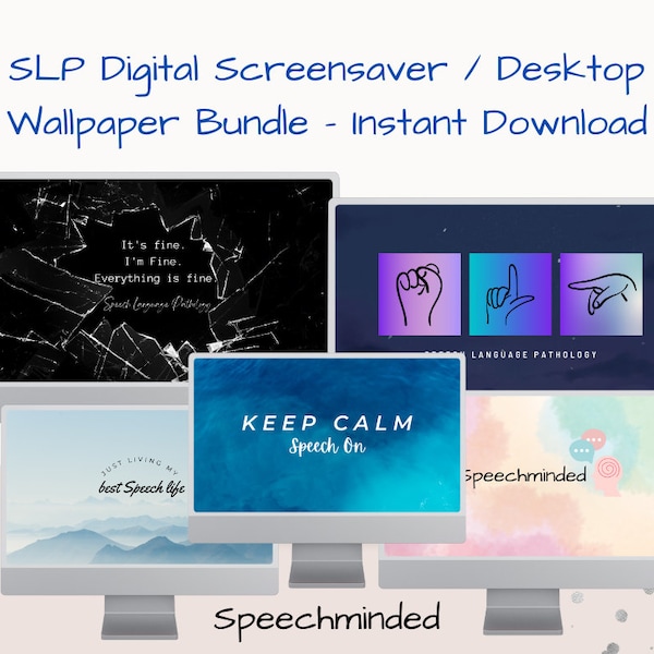 Speech Language Pathology Wallpaper - Etsy