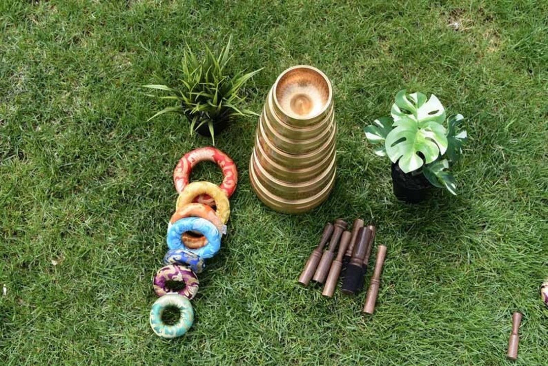 Rare Lingam Singing Bowl Set of 7-chakra Set of 7-tibetan - Etsy
