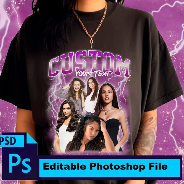 Digital Custom Bootleg Rap Design - Etsy