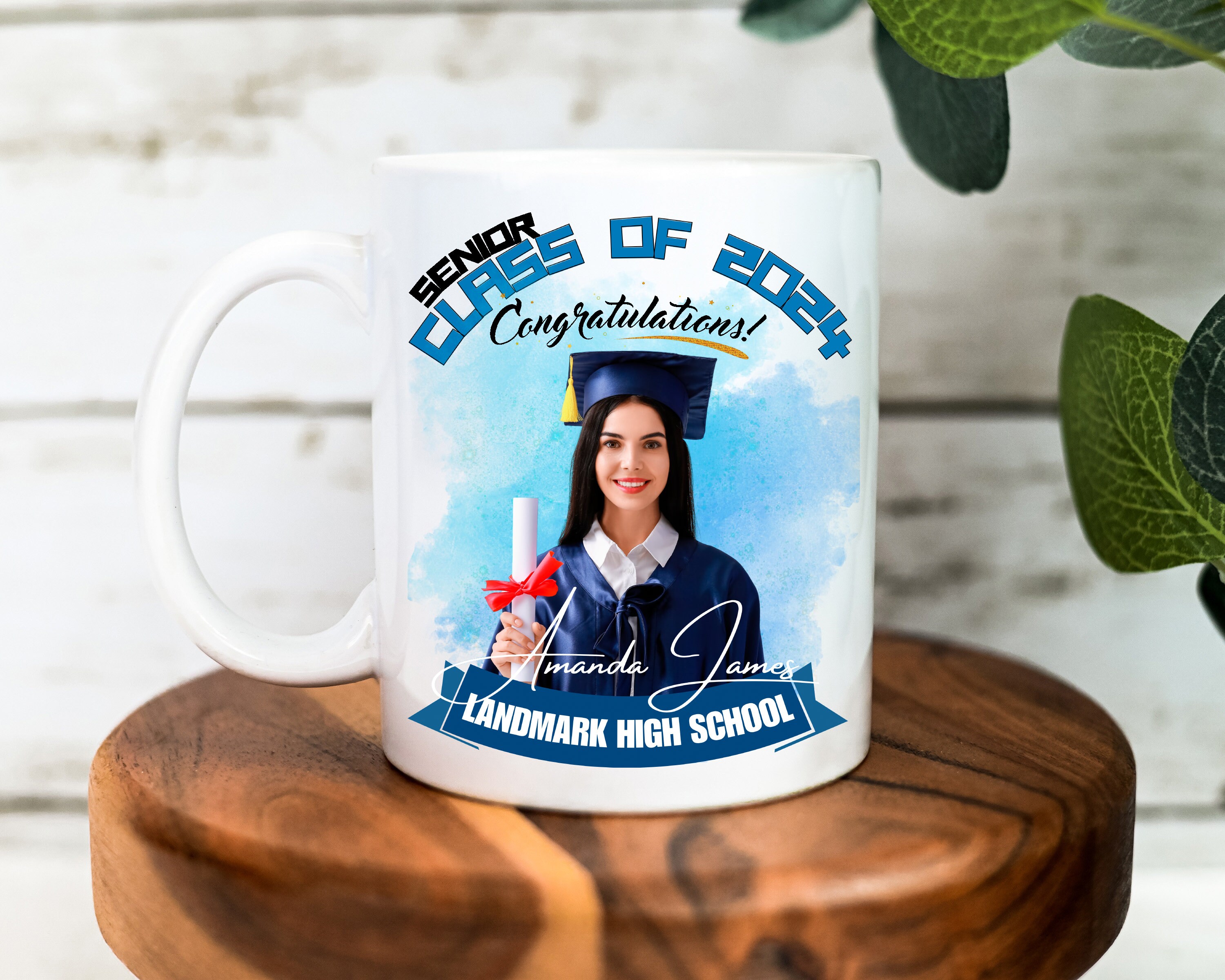 Class of 2024 Graduation Canva Template, Graduation Svg, Graduation Png ...