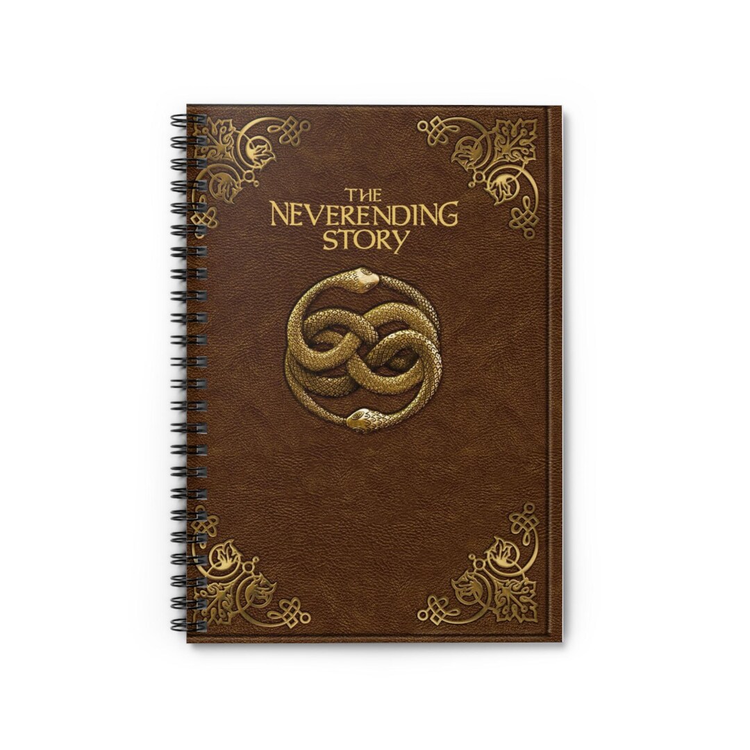 The Neverending Story Spiral Notebook | Ruled Journal - Etsy