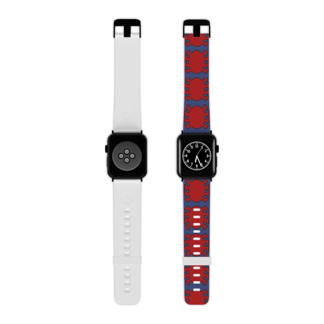Spider-man Back Spider Emblem Watch Band for Apple Watch | Superhero ...