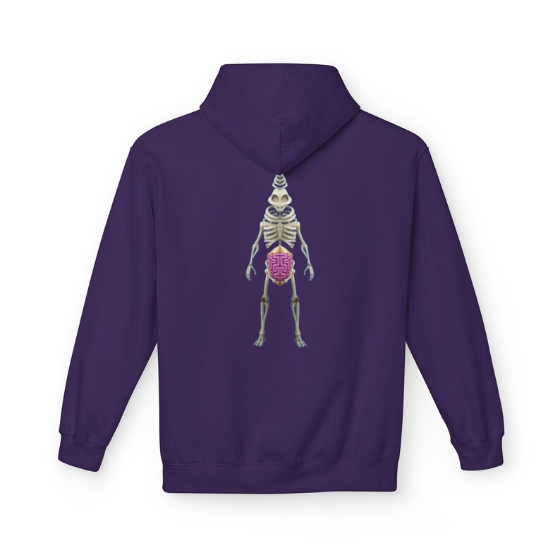 Half Skeleton Half Banana Peely Bones Hoodie | Anatomical Chicken ...