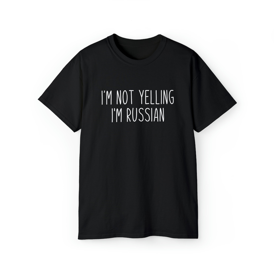 Russian Shirt, Russia Shirt, Russian Gift Ideas, Funny Russia Gift for ...