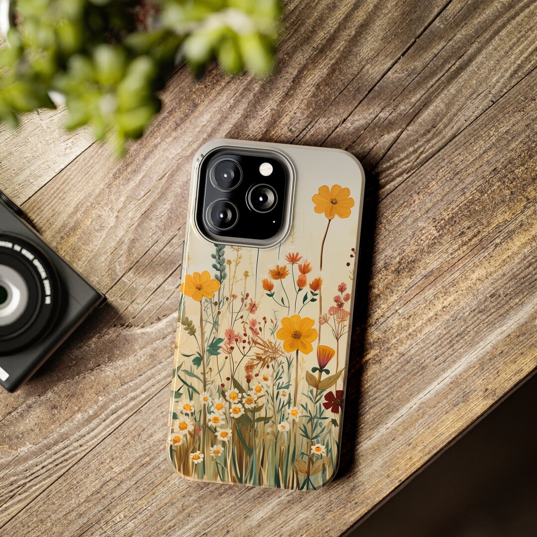 Wildflower Phone Case, Cottagecore Phone Case, Boho Flower Phone Case ...