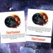 SOLAR ECLIPSE Flash Cards, Sun, Moon, Earth, Solar System, Space ...