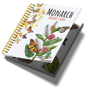 MONARCH BUTTERFLY Nature Study 40 Pages, Life Cycle, Anatomy, Unit ...