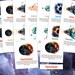 SOLAR ECLIPSE Flash Cards, Sun, Moon, Earth, Solar System, Space ...
