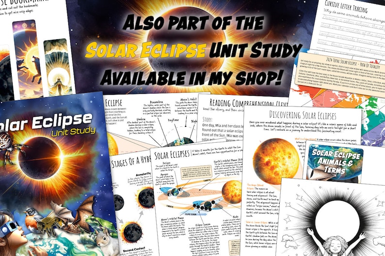 SOLAR ECLIPSE POSTERS, 2024 Solar Eclipse Path of Totality, Solar Vs ...