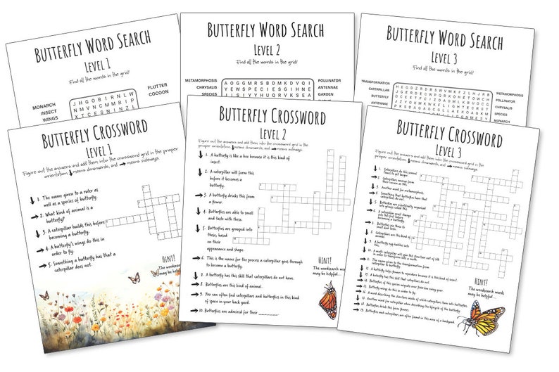 MONARCH BUTTERFLY Nature Study 40 Pages, Life Cycle, Anatomy, Unit ...