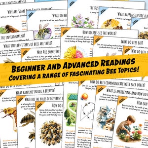 BEES NATURE STUDY Unit, Huge Printables Collection, Life Cycle, Anatomy ...