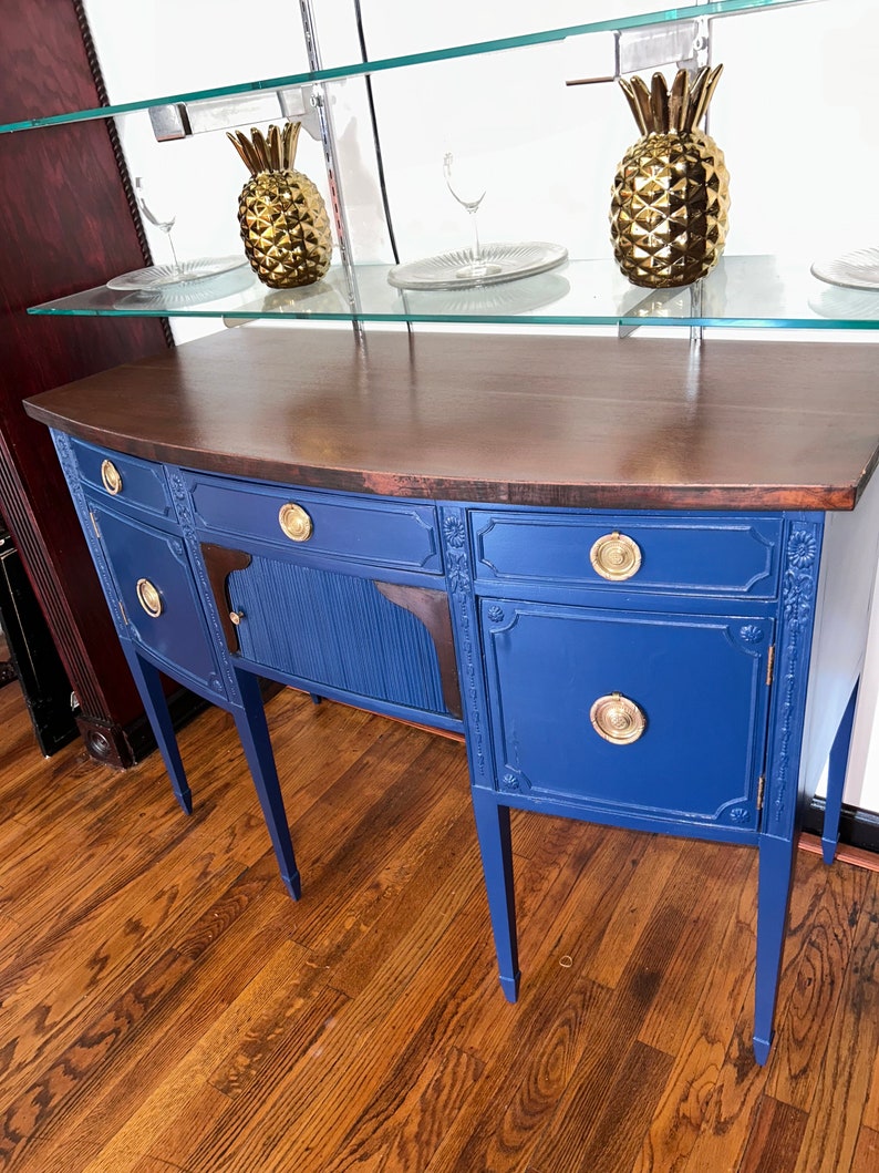 Hepplewhite Traditional Buffet Sideboard - Etsy