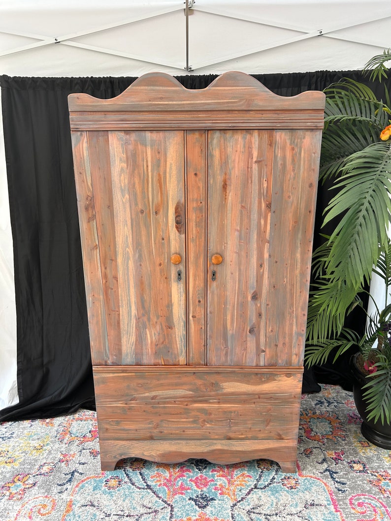SOLD!! Cedar Wardrobe-shabby Chic-farmhouse Rustic - Etsy