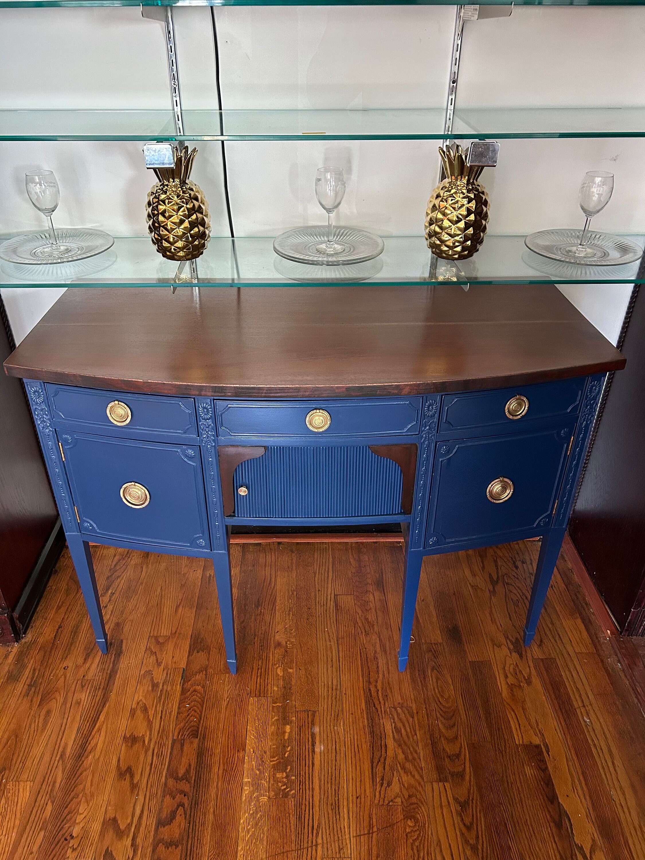 Hepplewhite Traditional Buffet Sideboard - Etsy