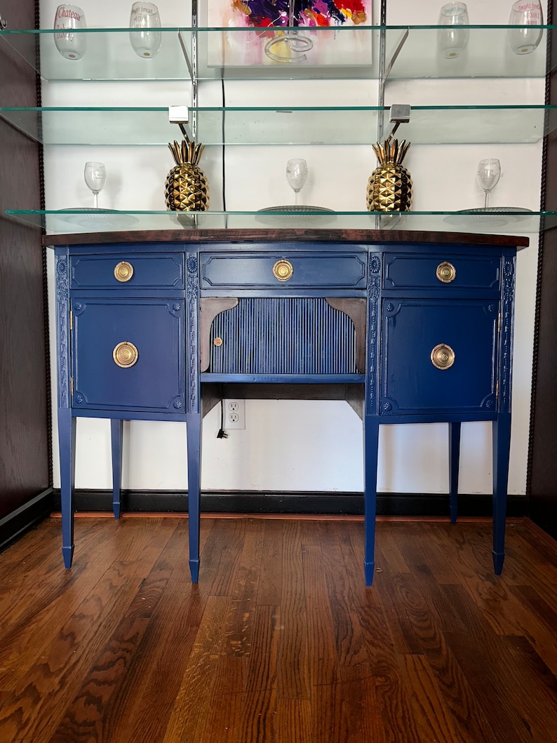 Hepplewhite Traditional Buffet Sideboard - Etsy