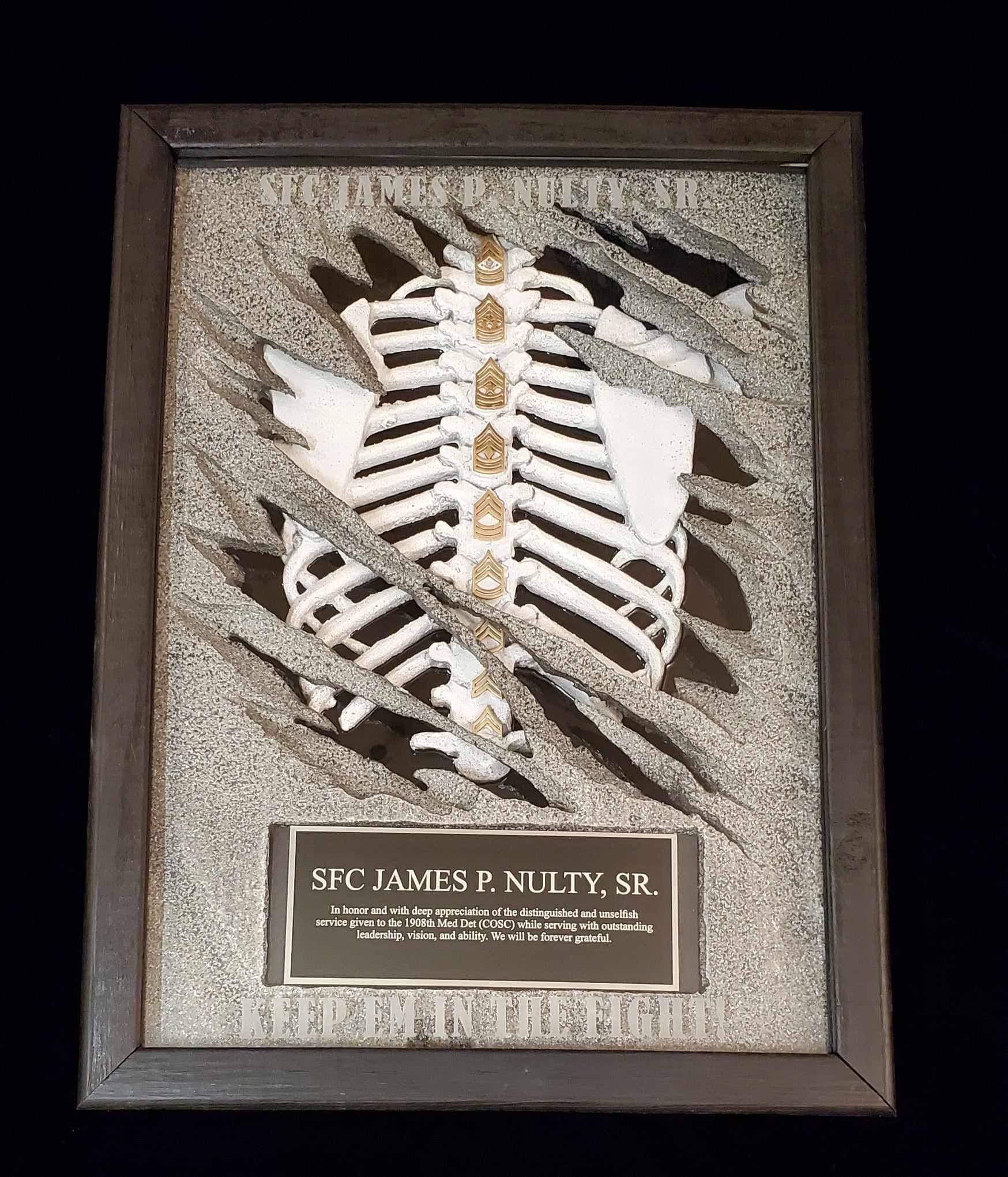 Army Backbone - Etsy