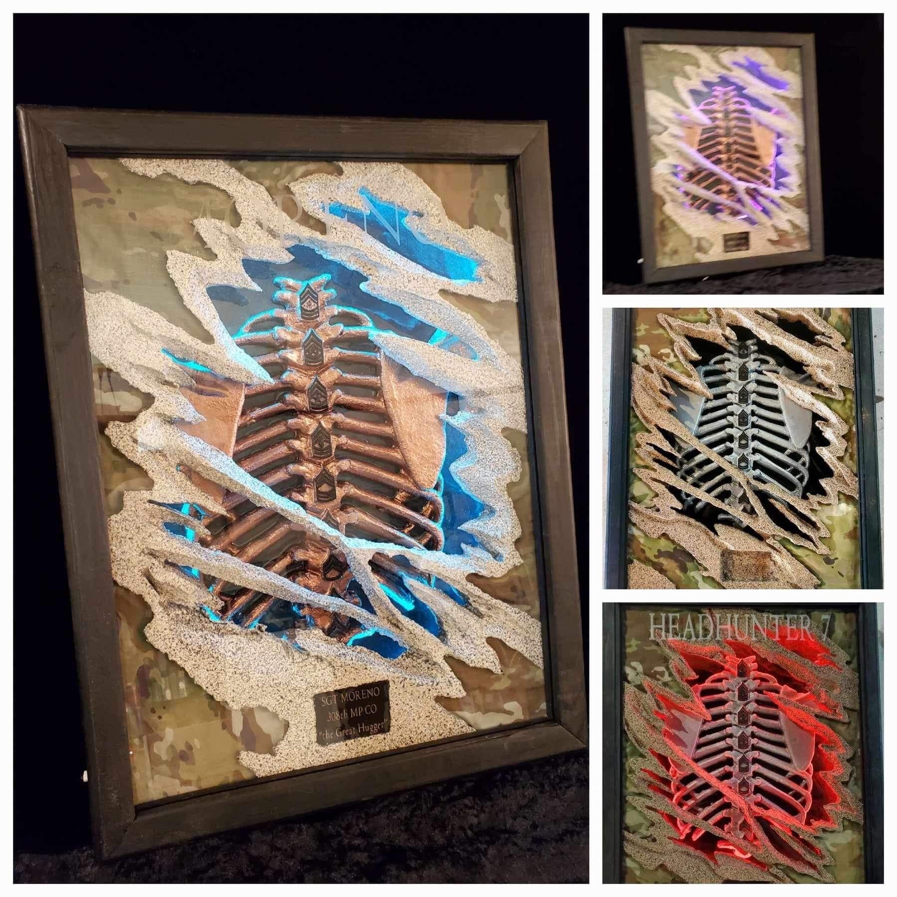 Army Backbone - Etsy