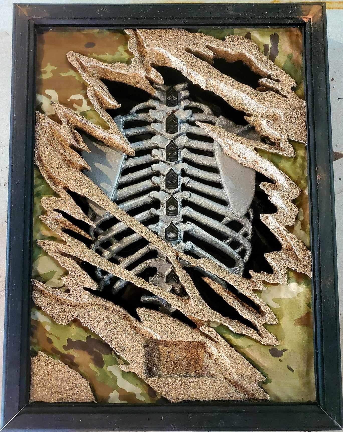 Army Backbone - Etsy