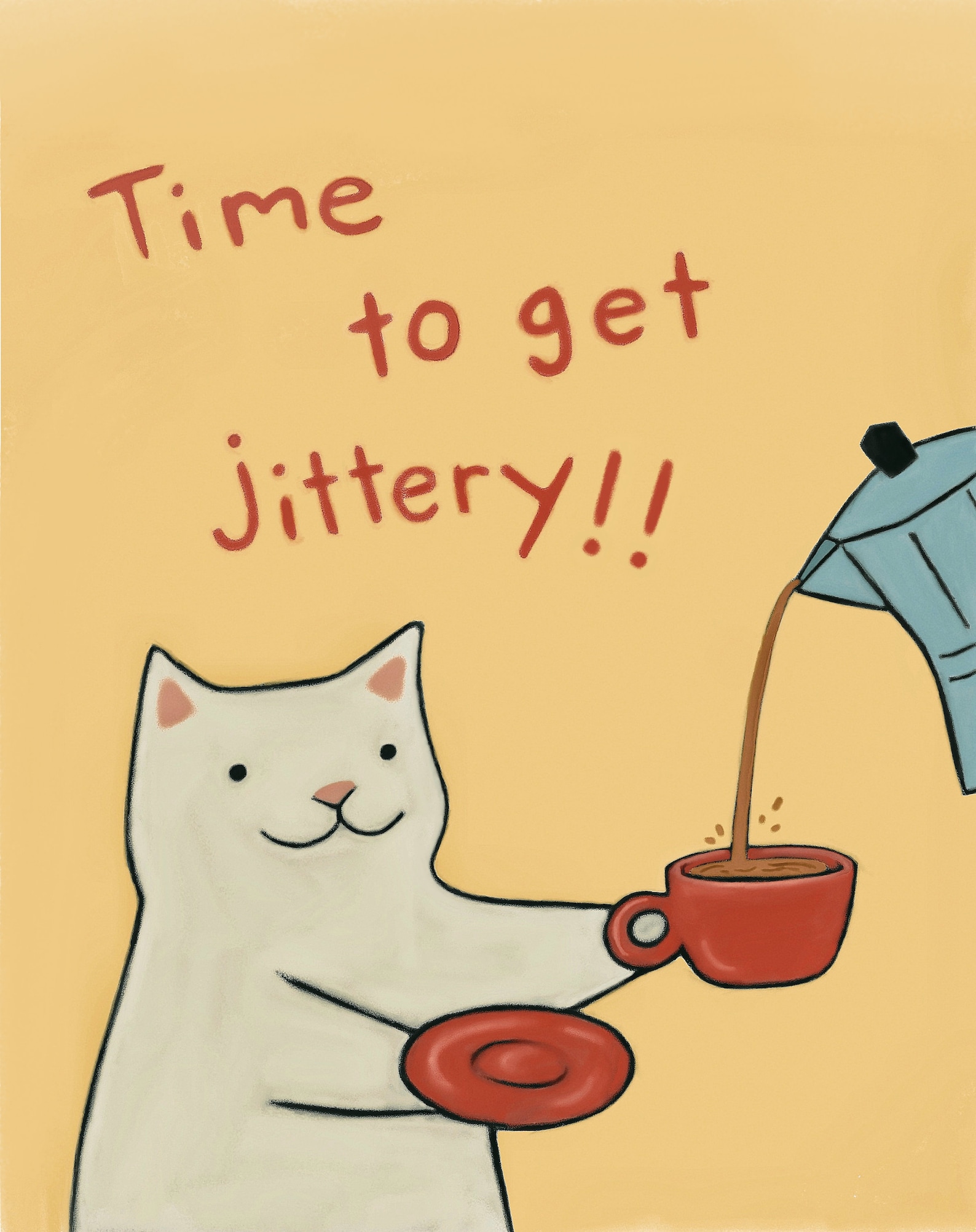Time to Get Jittery - Etsy