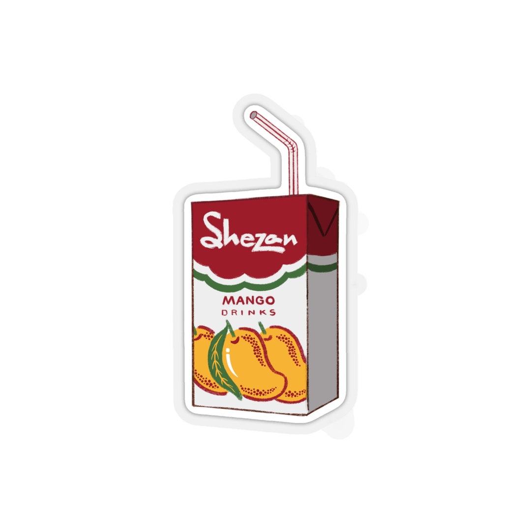 Bangladesh/pakistani Snack Sticker | Shezan Mango Juice | Bengali ...