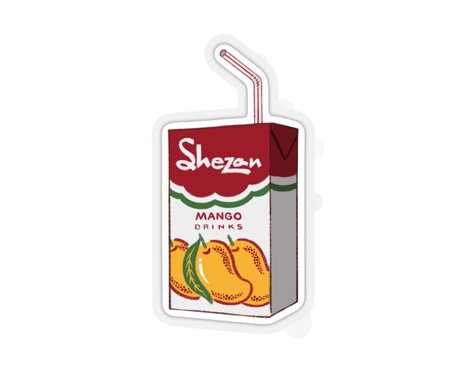 Shezan Mango Juice Sticker, Mango Juice Sticker, Desi Sticker, Laptop ...