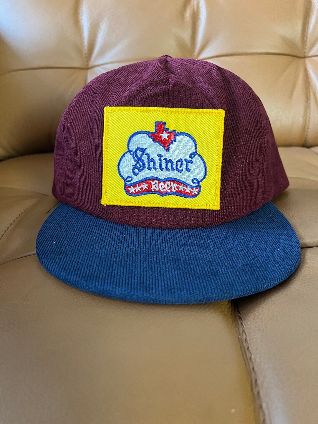 Limited Original Shiner Beer Patch Corduroy Snapback | Classic ...