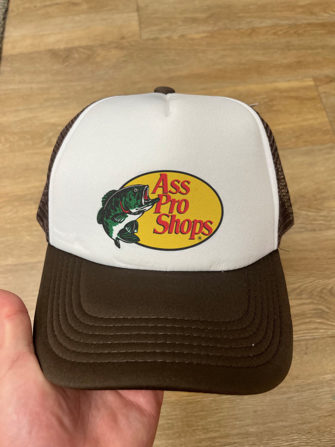 Bass Pro Shops Trucker Hat Black Vintage Classic Mesh Snapback Custom ...