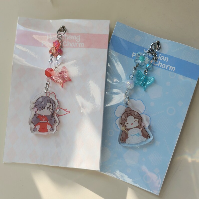 Heaven Official's Blessing TGCF Phone Charms Xie Lian - Etsy UK