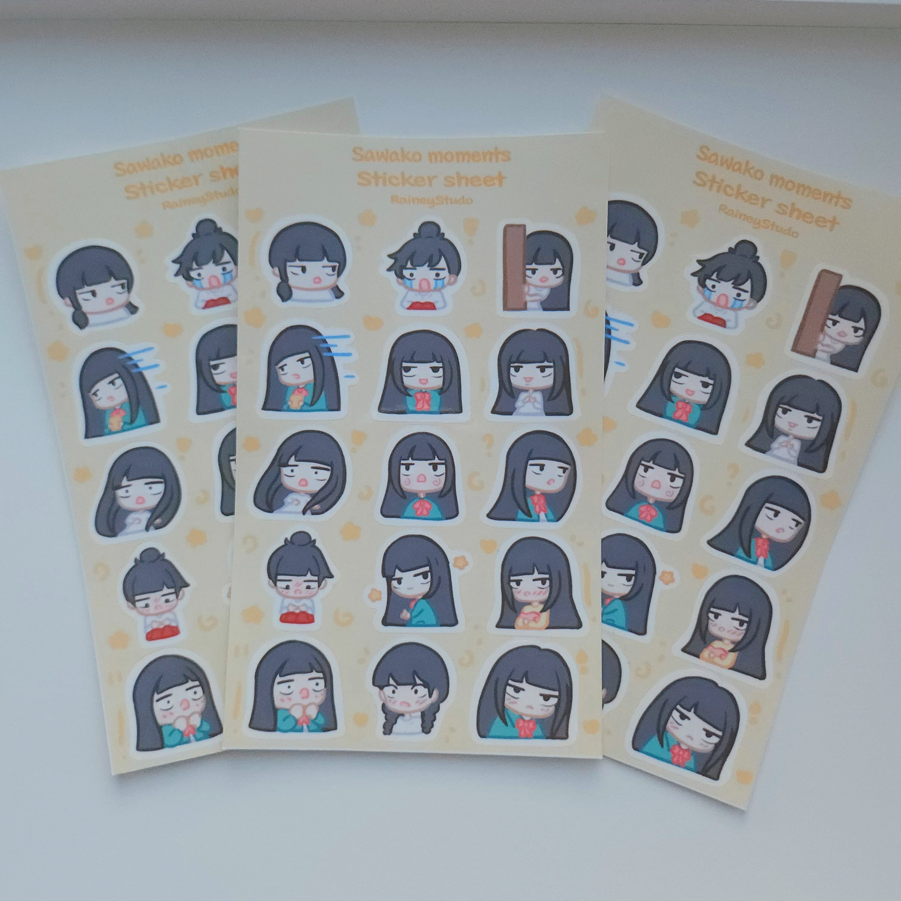 Kimi Ni Todoke Sawako Sticker Sheet Gloss Sticker Sheet - Etsy UK