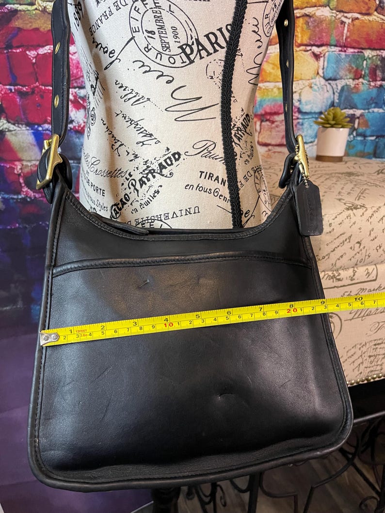 1999 Vintage Coach Large Black Legacy 9966 With Tag - Etsy