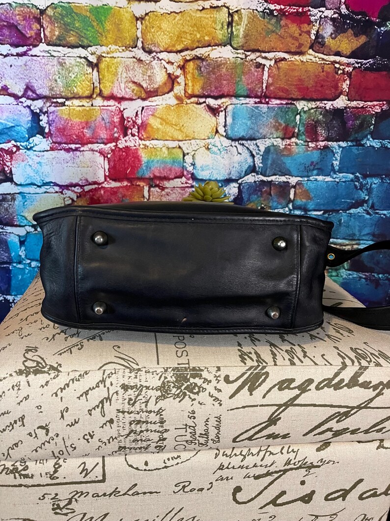 1999 Vintage Coach Large Black Legacy 9966 With Tag - Etsy