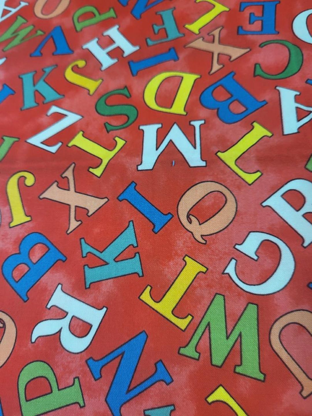 Alphabet Story 100% Cotton Karen Stephens Washington Street Studio PB ...