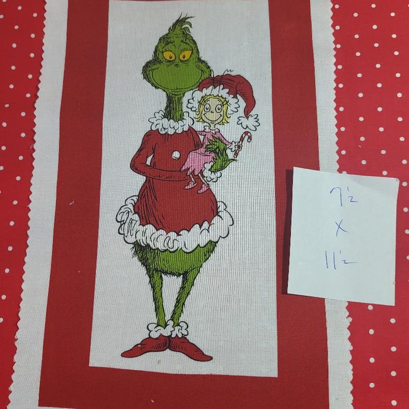 Grinch Quilt Kit - Etsy