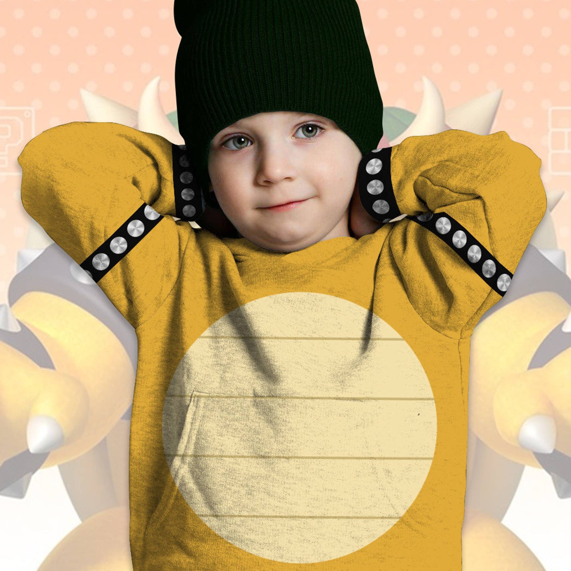 Mario Bowser 3d Full Over Print Hoodie Bowser Costume Super Mario Bros Cosplay Designed