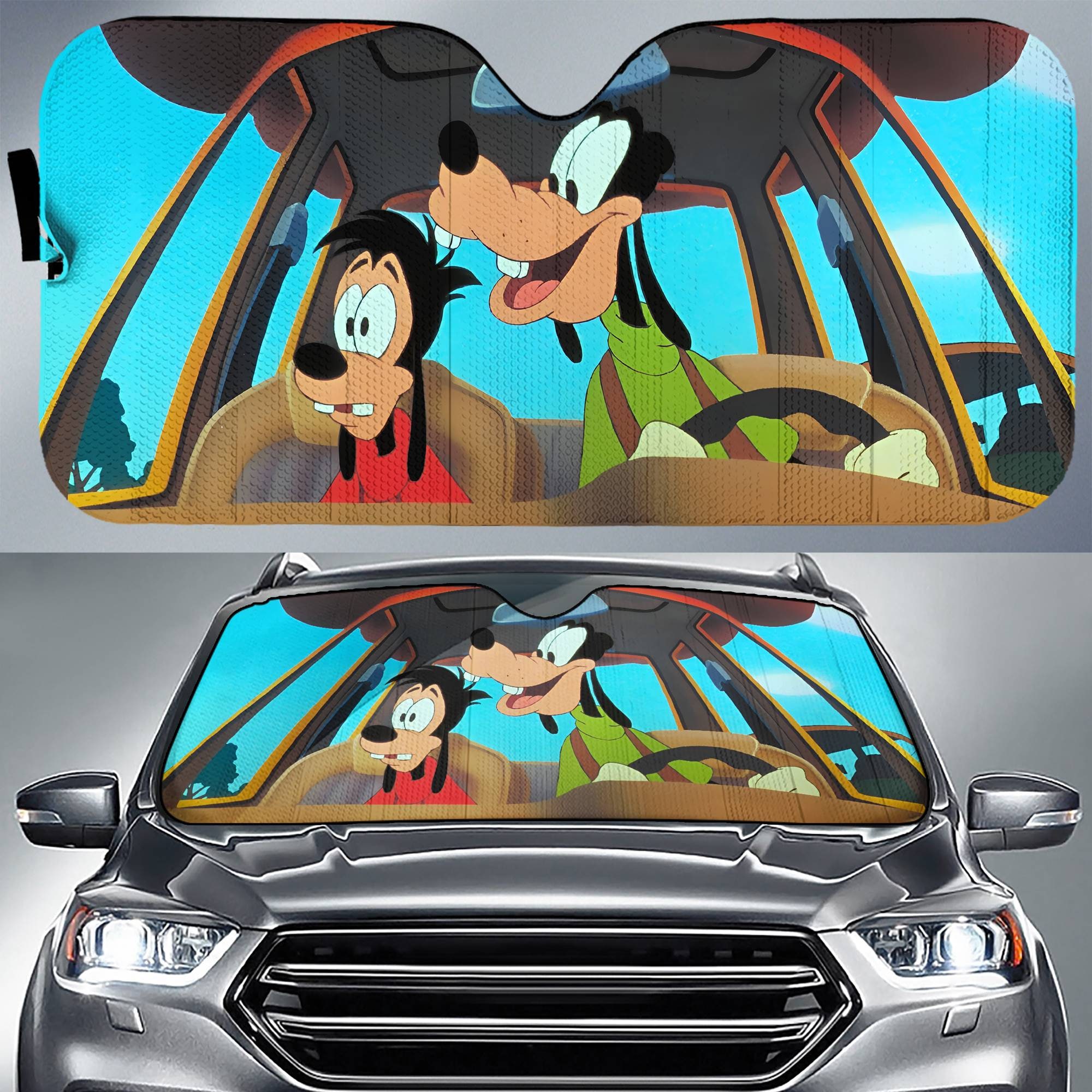A Goofy Movie Car Sun Shade Max Goof Car Sun Shade Max Goof - Etsy