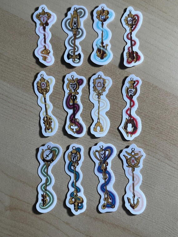 12 zodiac signs keys fairy tail - Horoscopeaz.com