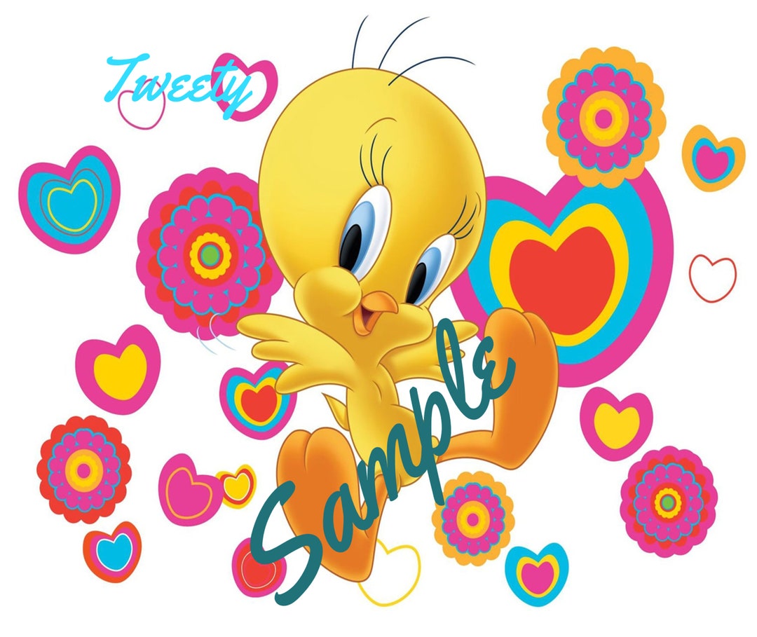 Tweety Tumbler Wrap - Etsy