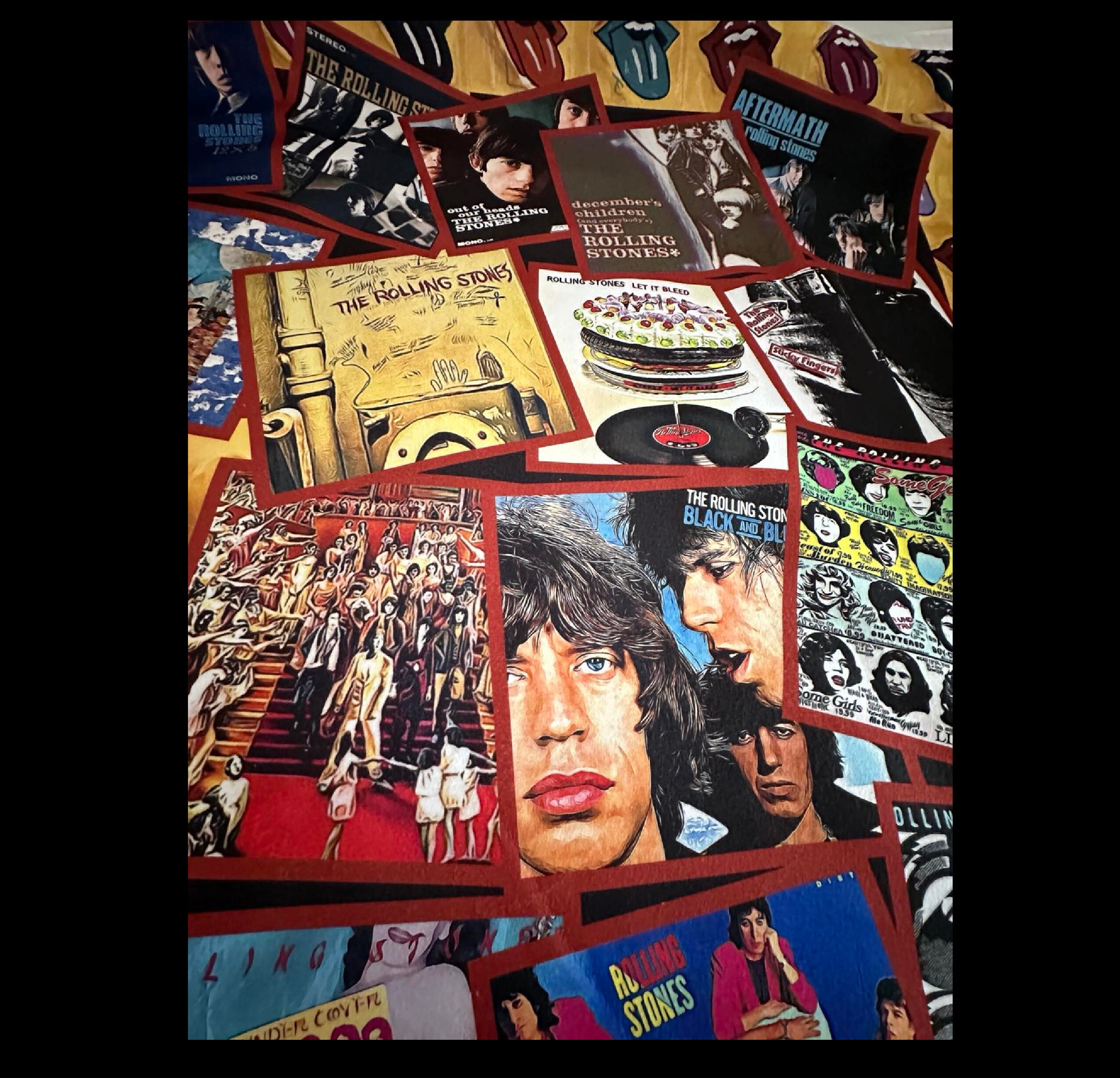 Rolling Stones Album Cover Blanket - Etsy
