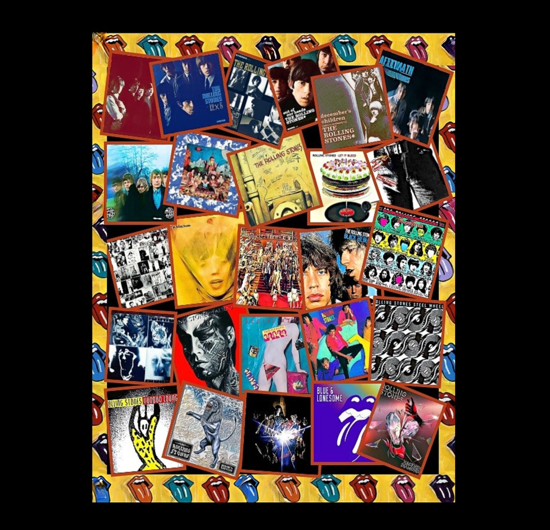 Rolling Stones Album Cover Blanket - Etsy