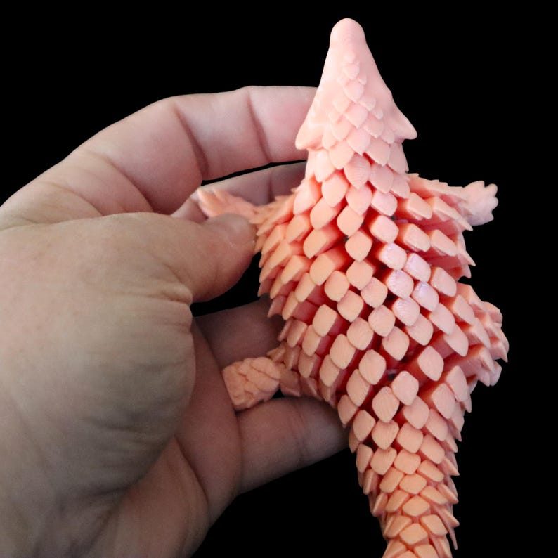 3D Printed Pangolin Fidget Toy • Articulated Flexible Animal - Etsy