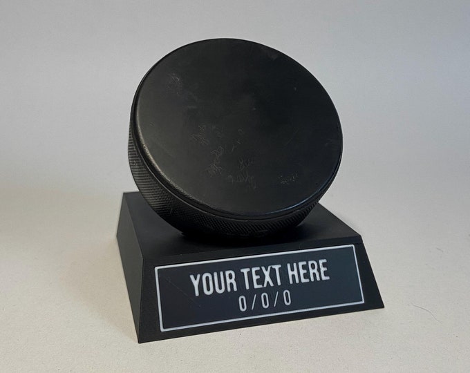 Hockey Puck Display Stand SVG File - Etsy