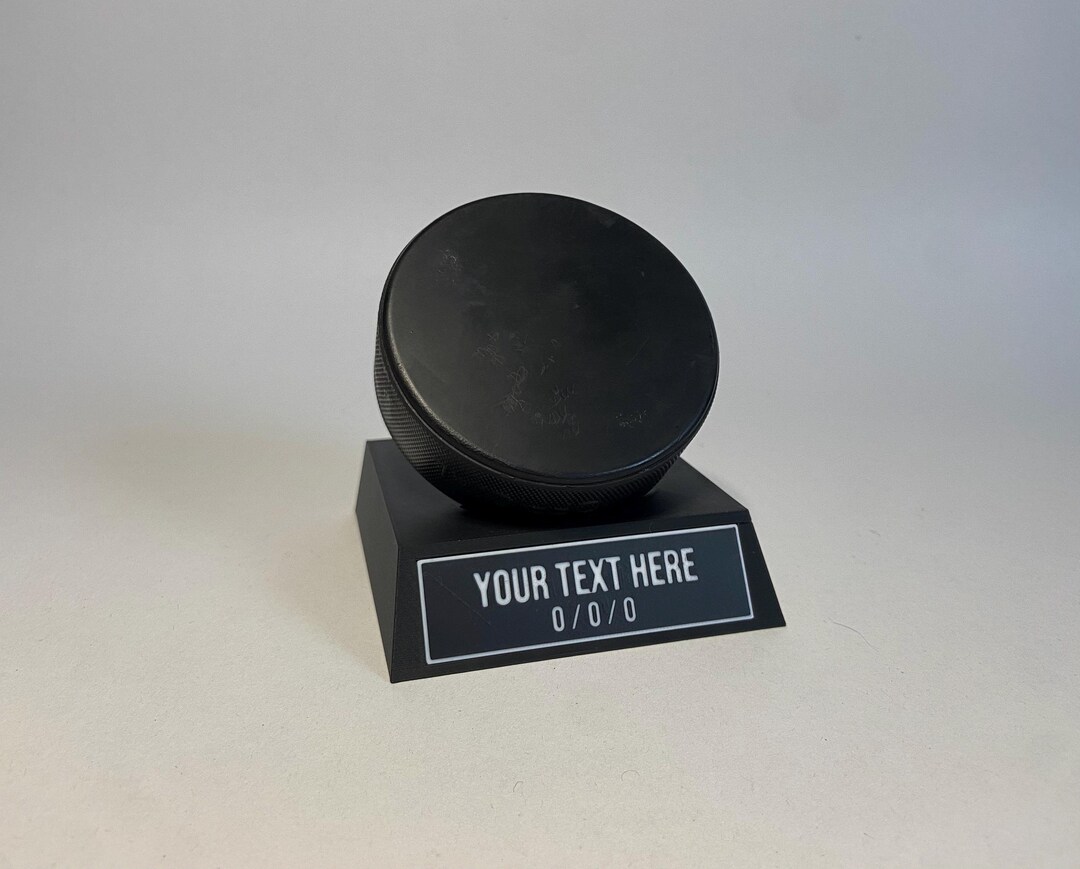 Custom Hockey Puck Display Stand 3D Printed - Etsy